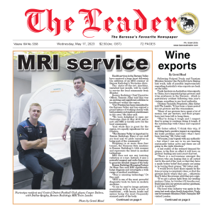 First patient scanned on new Barossa MRI | Benson Radiology